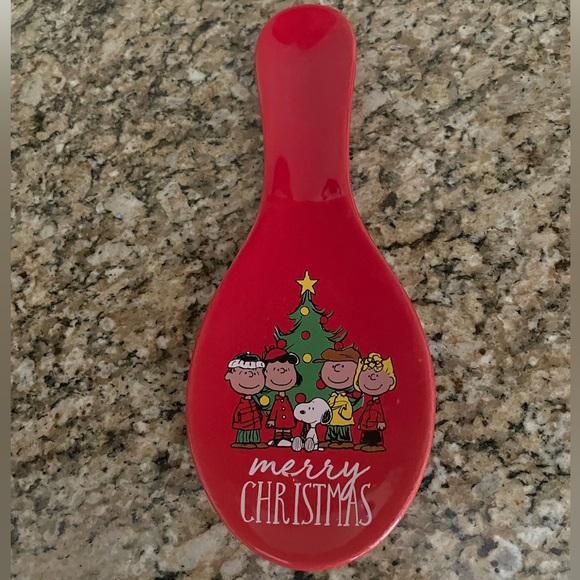 Peanuts | Holiday | Peanuts Snoopy Gang Christmas Spoon Rest | Poshmark